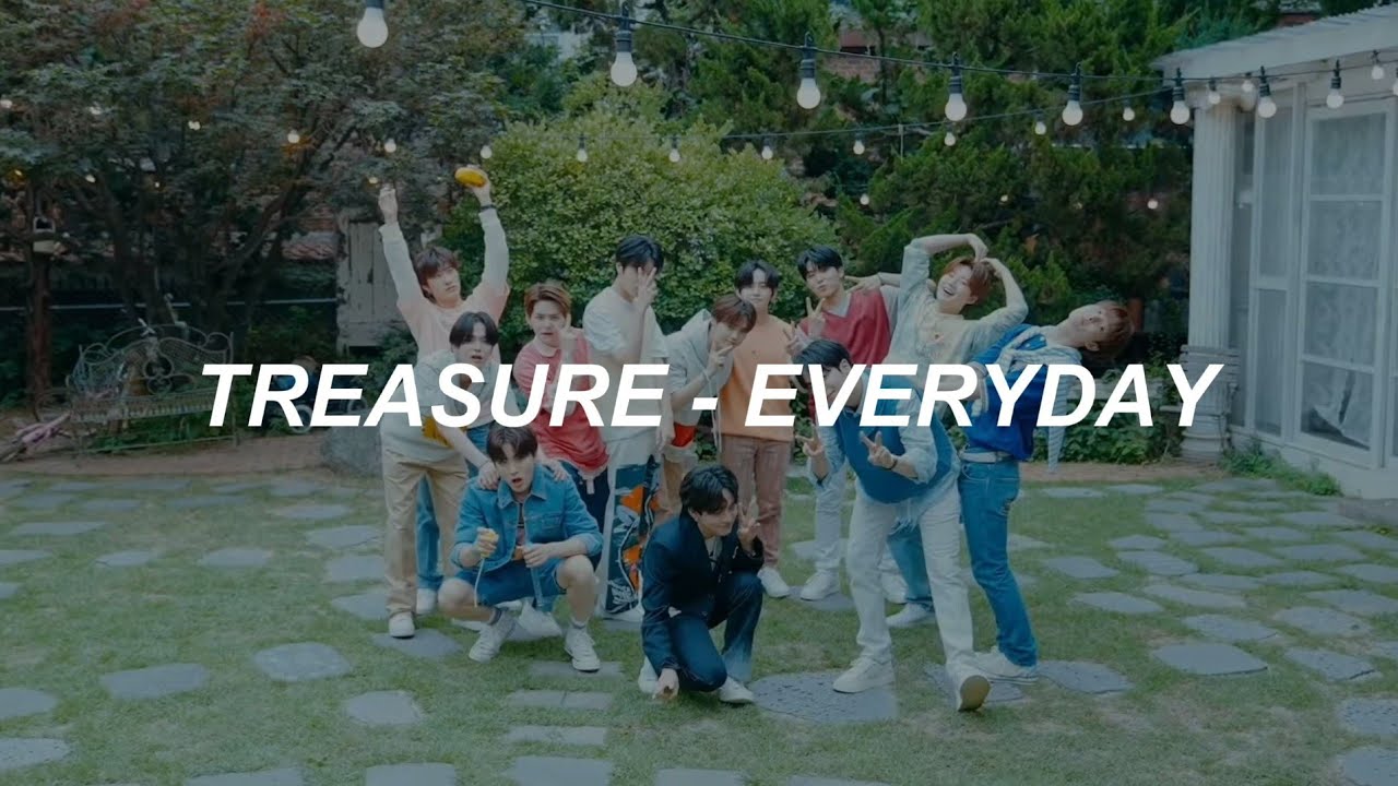 [with MV] TREASURE (트레저) - 'EVERYDAY' Easy Lyrics - YouTube