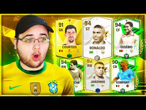 EFSANEVİ FENALIK DESTANSI 5x 90+ GENLİ COINS KASMALI PAKET AÇILIMI ! FC Mobile