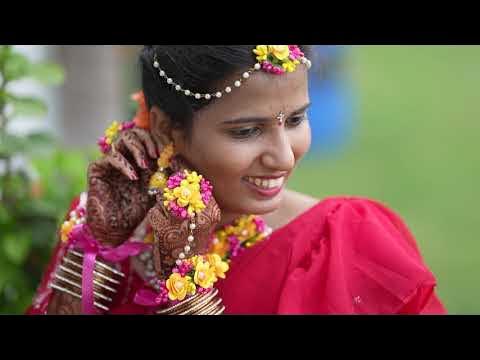 Vamsi - Mounika Cinematic Haldi Teaser 4K | KARTHIK KAPTURES | 9440583281 - YouTube