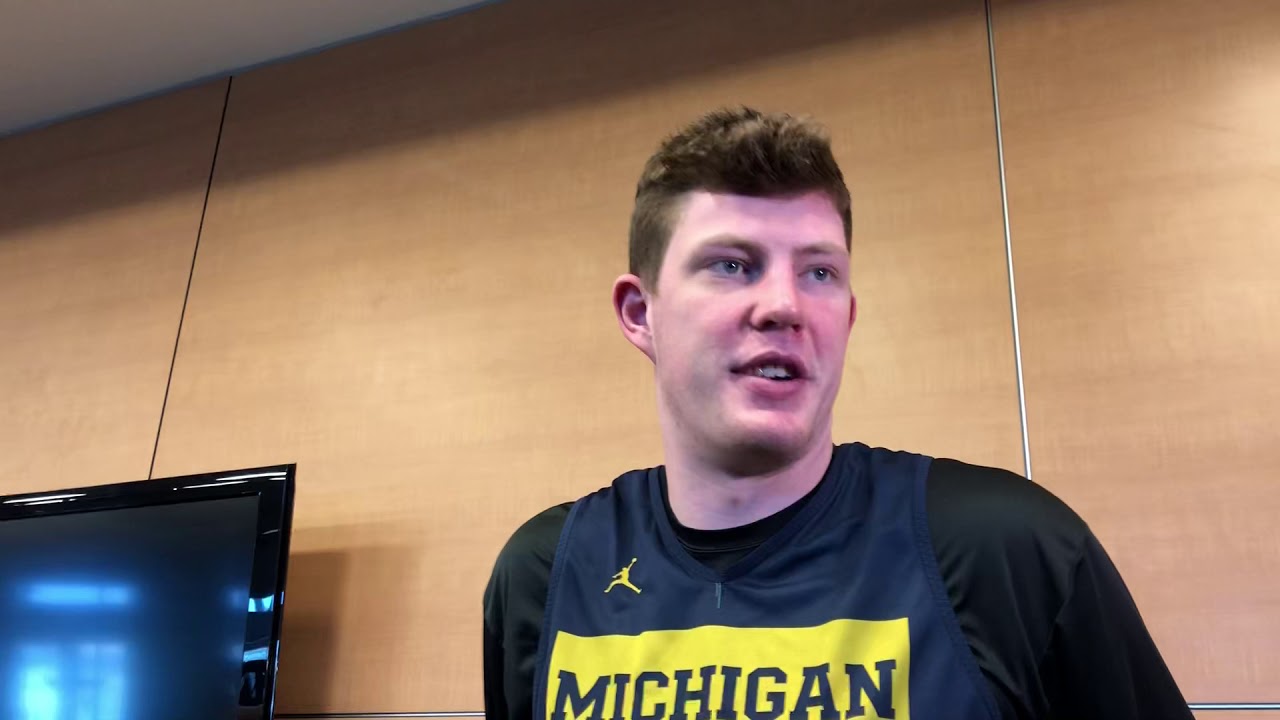 Jon Teske Previews the Big Ten Tournament - YouTube