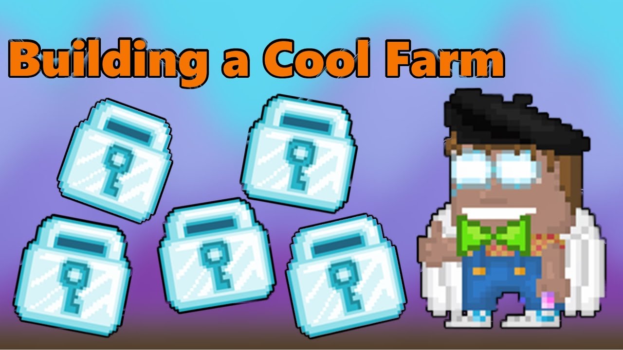 Building a Cool Farm - Growtopia - YouTube
