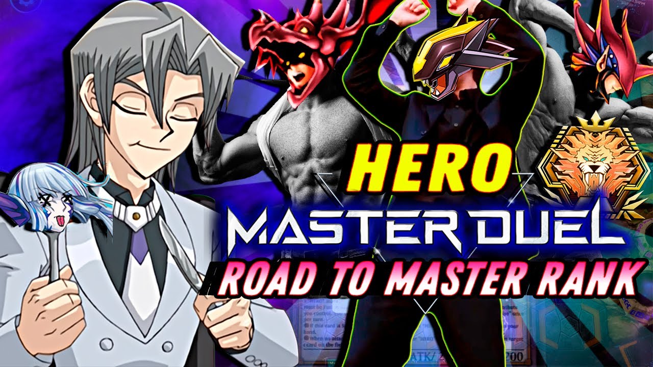 Yu-Gi-Oh! Master Duel - HERO Season 18 ROAD TO MASTER RANK 🔥 - YouTube
