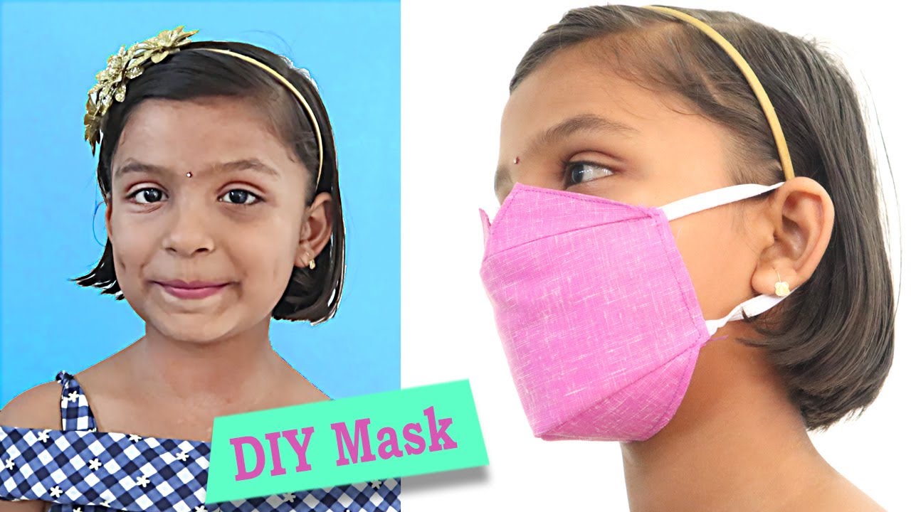 How To Sew Washable Face Mask At Home Sonalis Creations Youtube