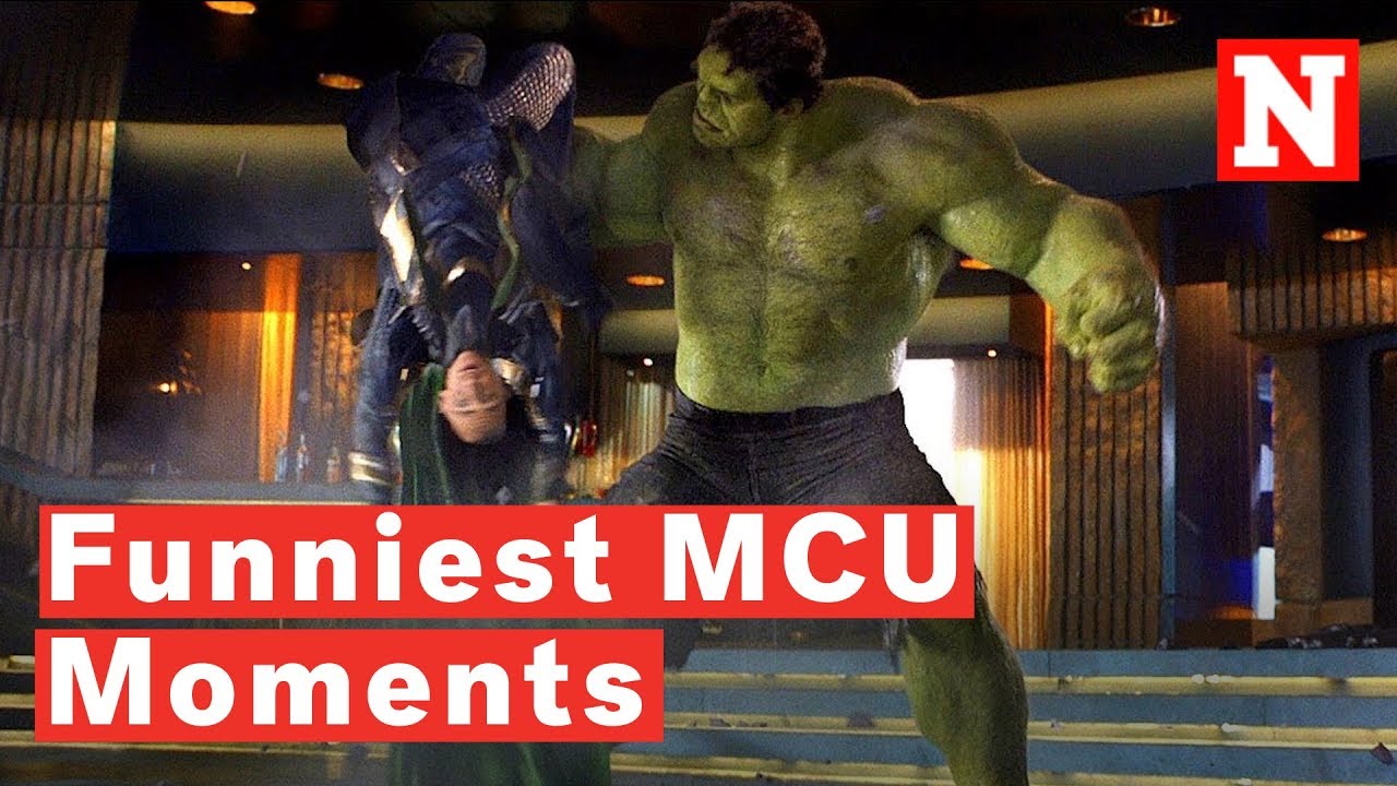 Top 8 Funniest Marvel Cinematic Universe Moments - YouTube