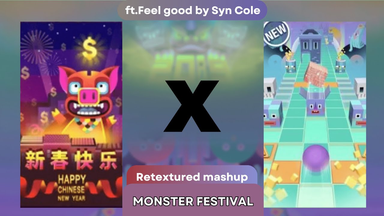 Rolling sky monster festival(Monster city x Spring festival) Request by ...