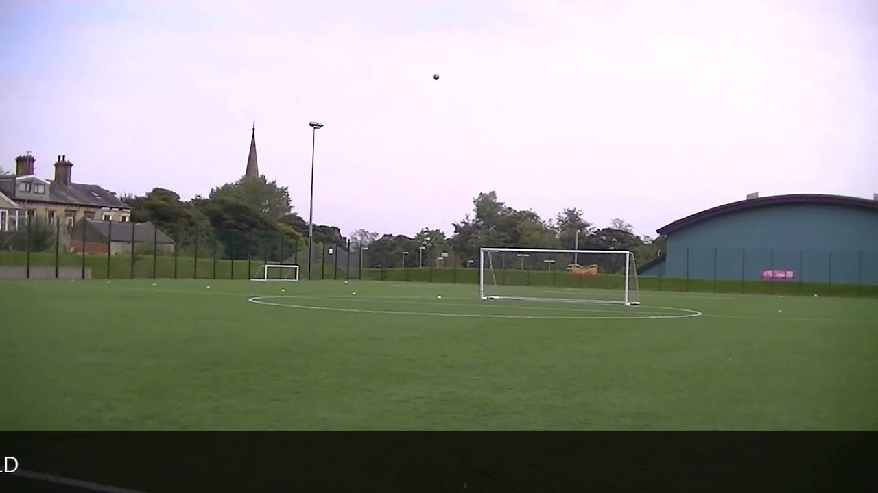 Calderdale College Mens Football Cross Bar Challenge - YouTube