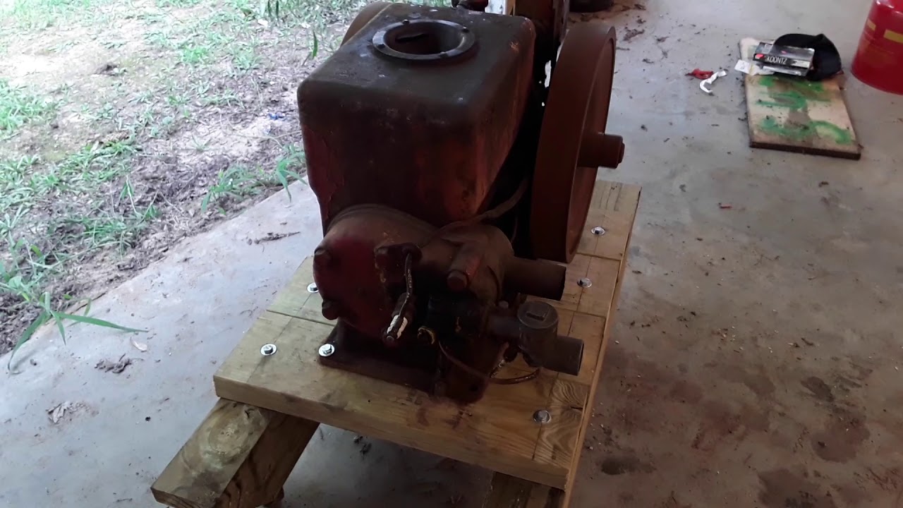 Cushman cub 3hp - YouTube