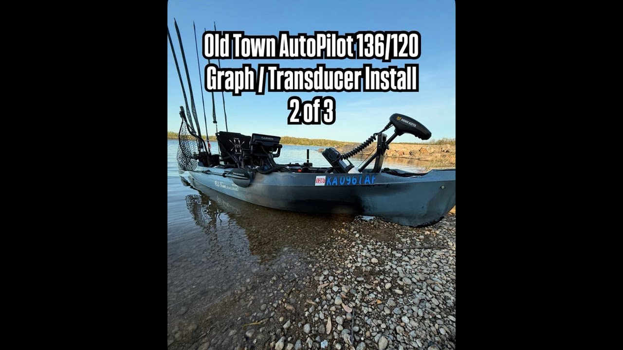 Old Town AutoPilot 136/120 - Graph / Transducer Cable Install - 2 of 3 ...