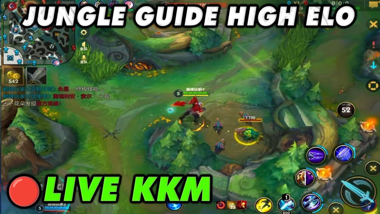 Wild Rift China Live🔴 KKM: 8 Jungle Games Guide (5 Champs) | Meta Picks ...