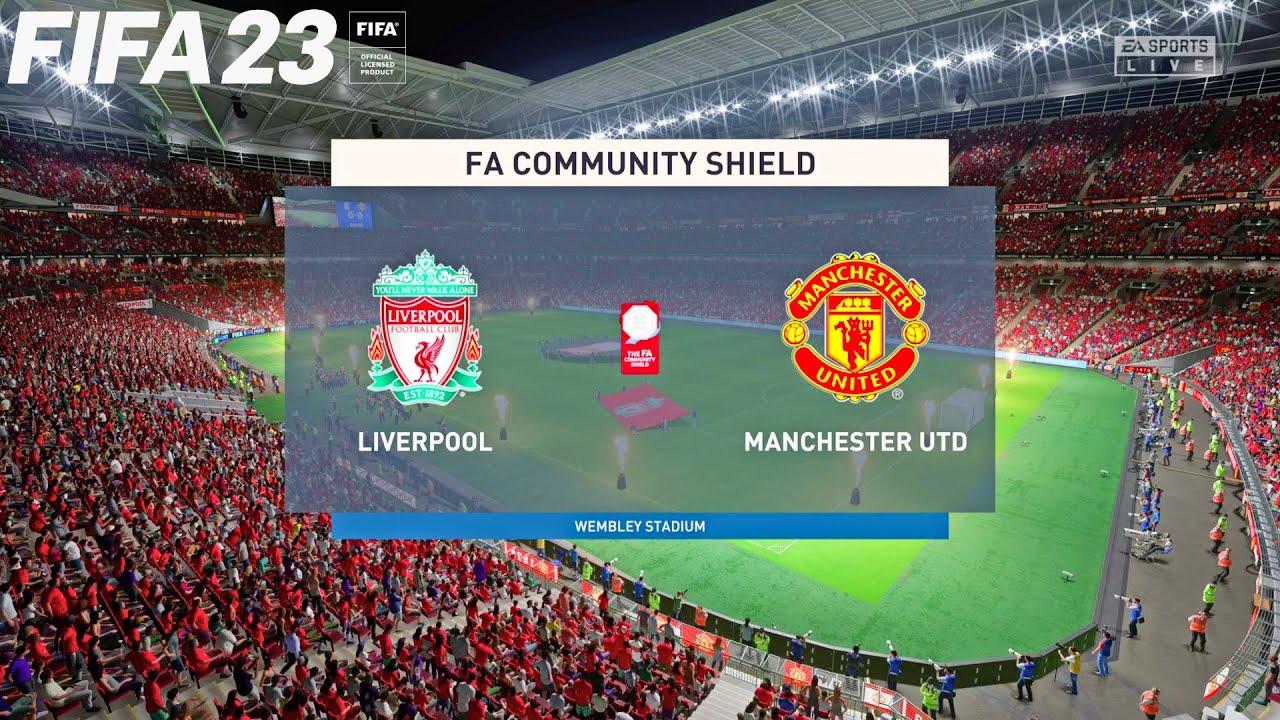 FIFA 23 | Liverpool vs Manchester United - FA Community Shield - PS5 ...