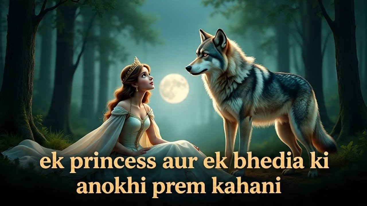 Ek princess aur ek bhedia ki anokhi prem kahani#hindi moral story ...