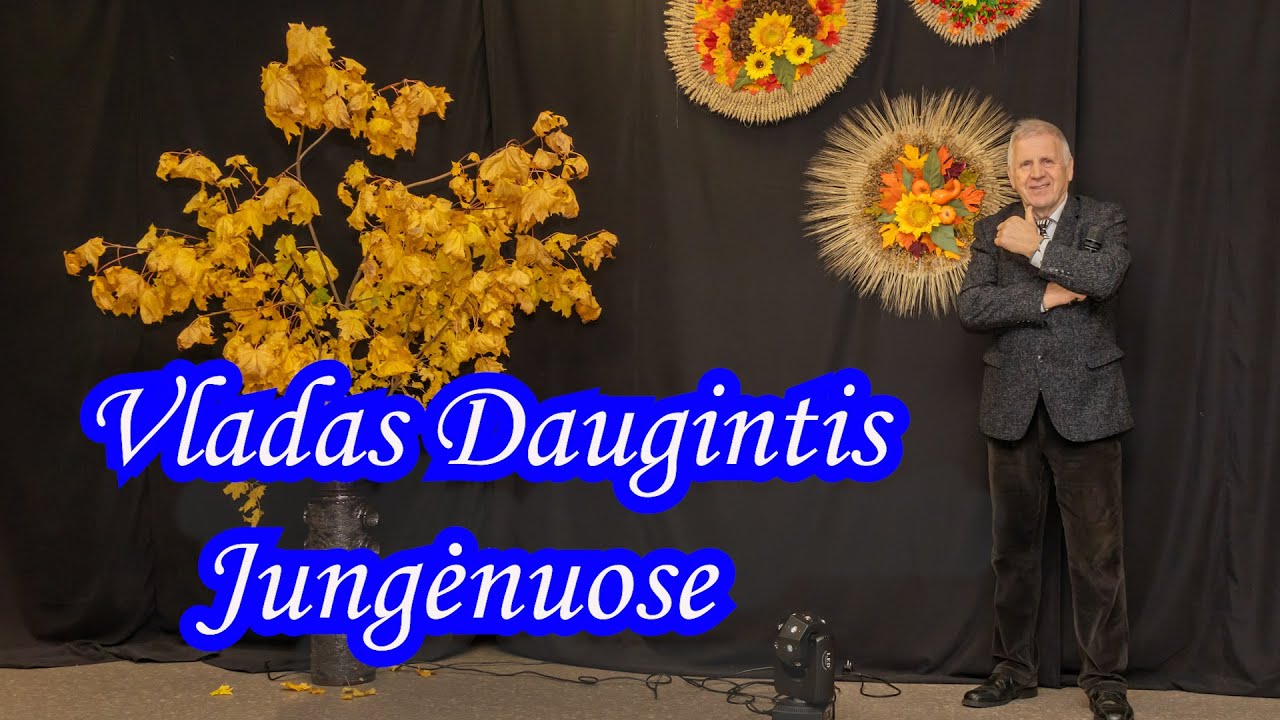 Vladas Daugintis koncerte Jungėnuose 25 10 26 - YouTube