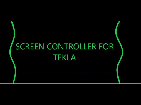Screen controller for Tekla | OK, Apply, Modify options not available ...