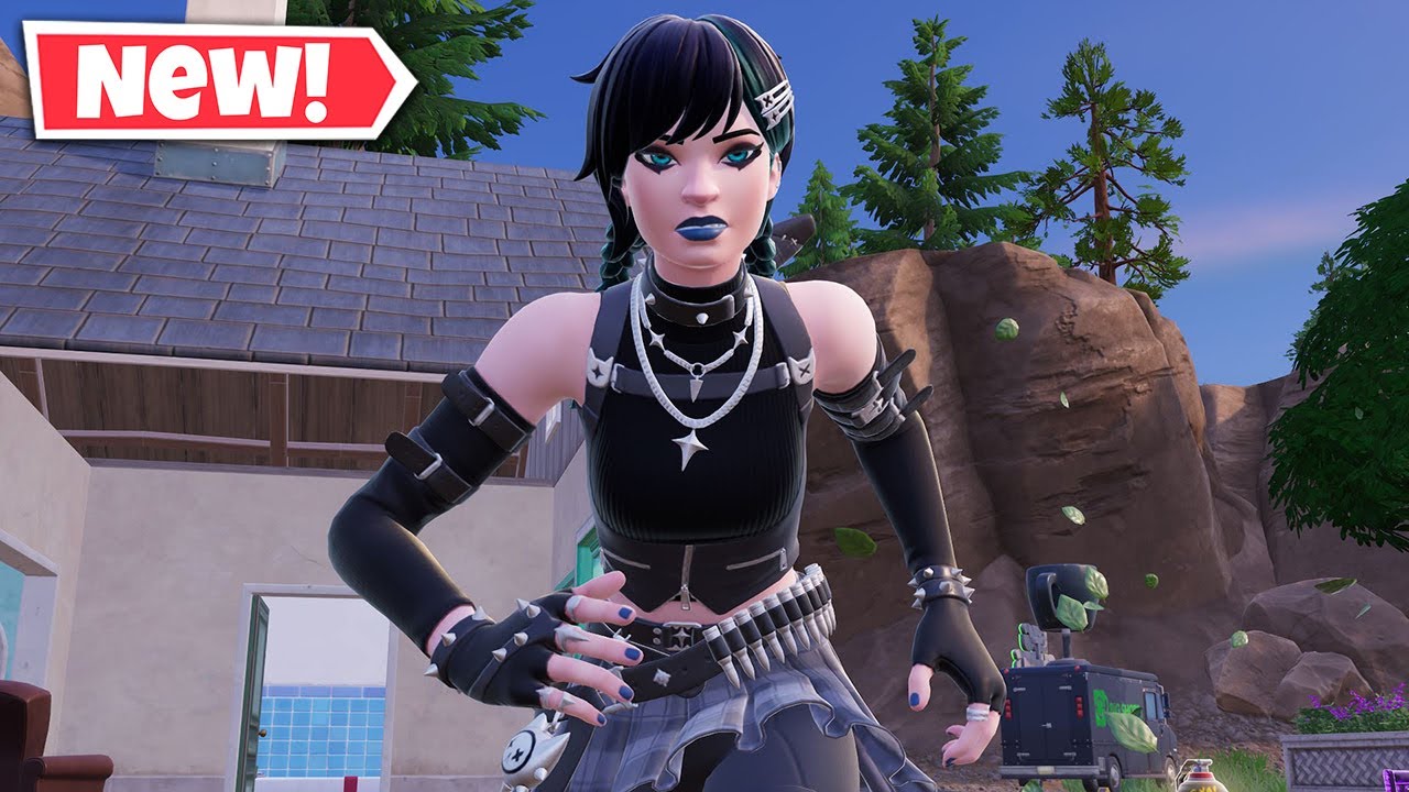 NEW RAIN Skin Gameplay In Fortnite! - YouTube