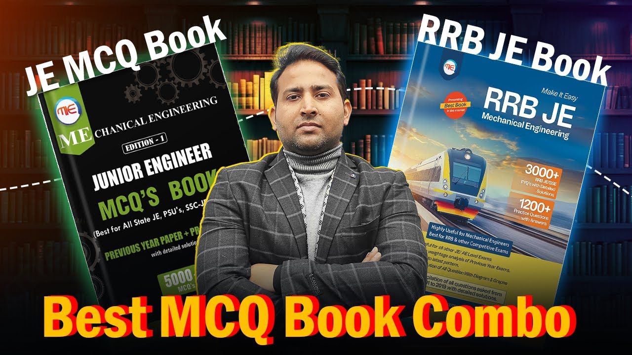 RRB JE 2024 CBT-02 Best Book for Mechanical Engineering | RRB JE 2024 ...