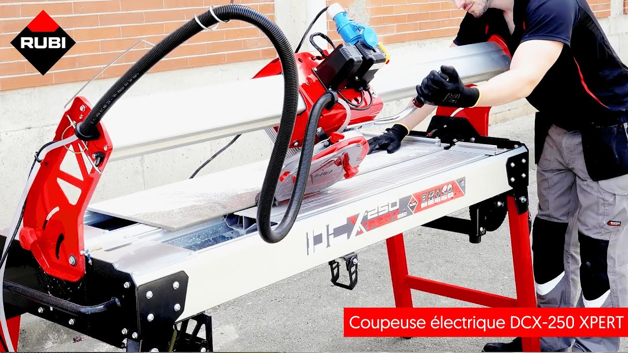 Coupe-carreaux électrique DCX-250 Xpert | Rubi - YouTube
