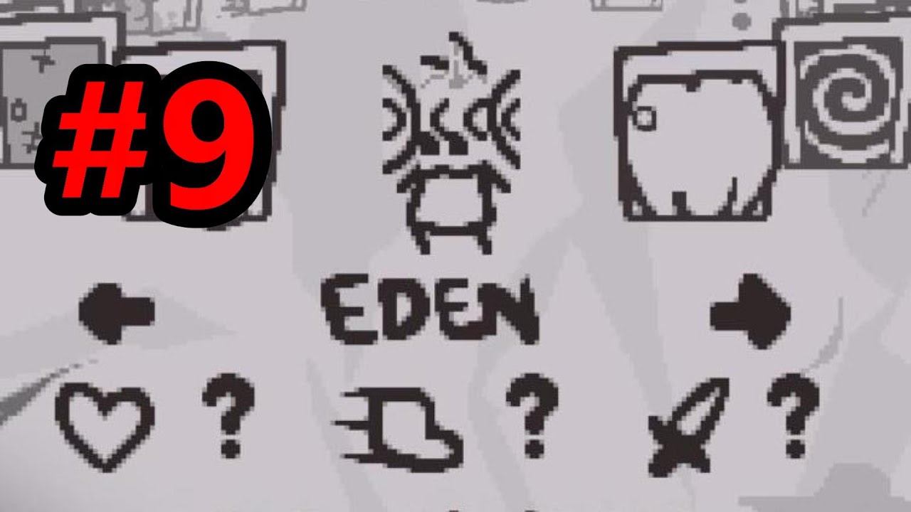 TAINTED EDEN Character Run! All Items RE-ROLL After 1 Hit?! -The ...
