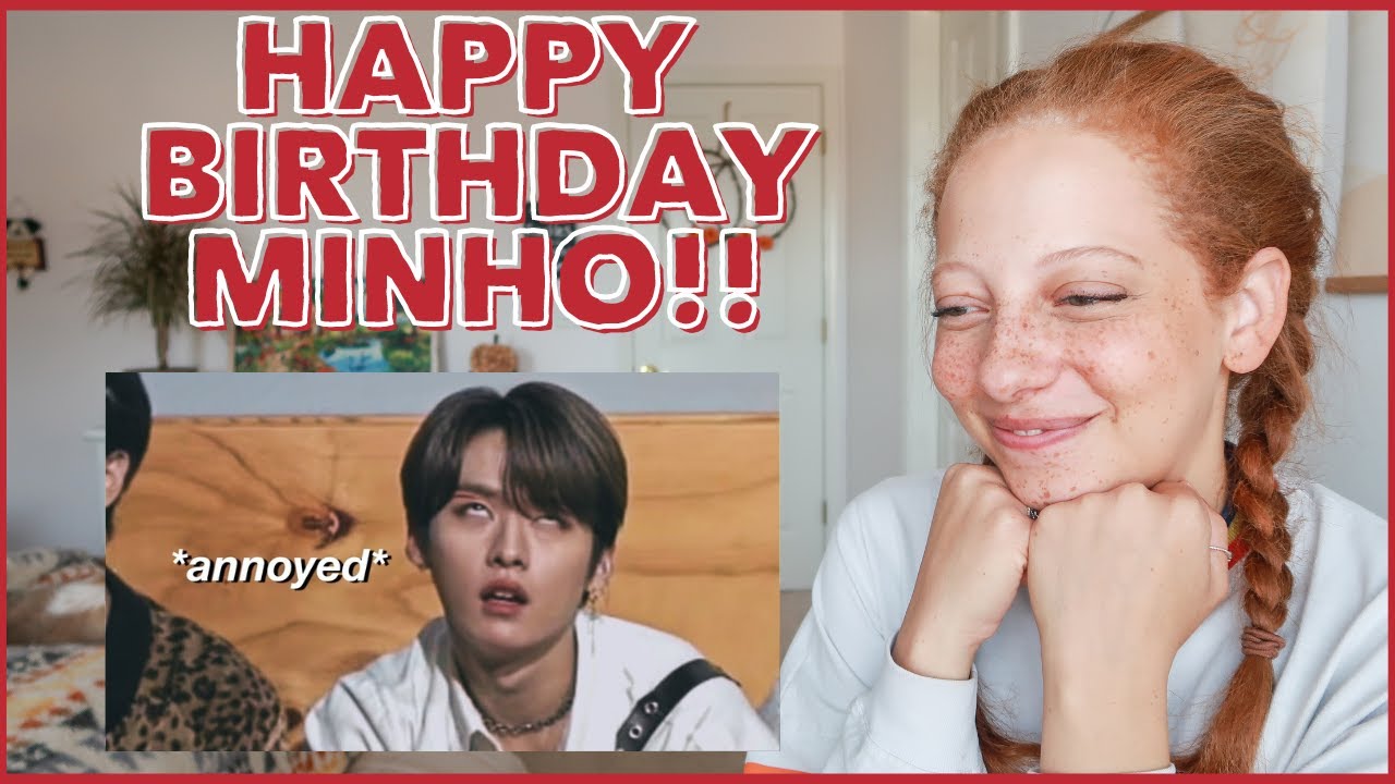HAPPY BIRTHDAY MINHO!! | Stray Kids lee know being himself for 8 ...