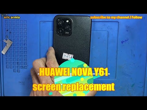 HUAWEI NOVA Y61 - (EVE-LX9) - LCD SCREEN REPLACEMENT - CHANGE DISPLAY ...