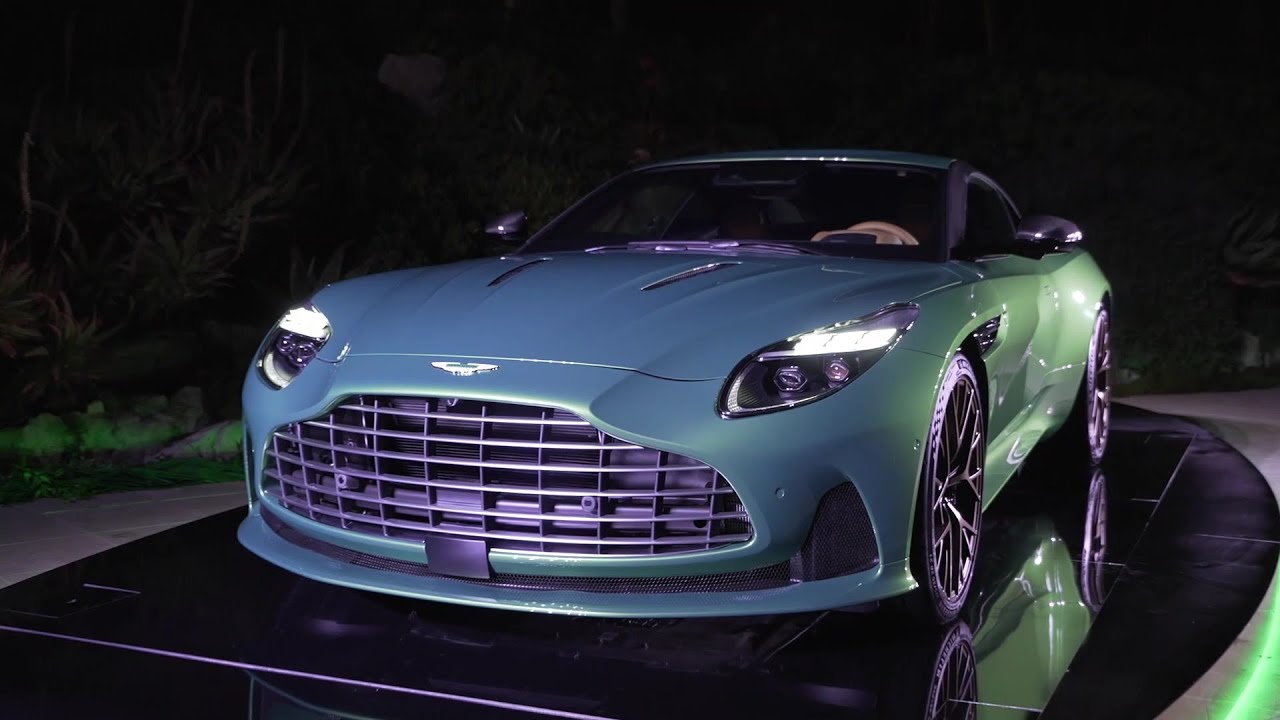 Aston Martin DB12 Reveal Event in Antibes, France - YouTube