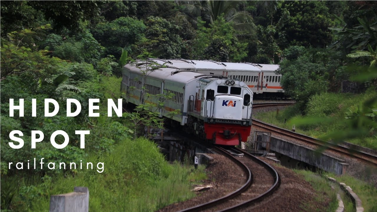 Beautiful "S" Curves - Central Line of Indonesian Railways || Java Railfanning - YouTube