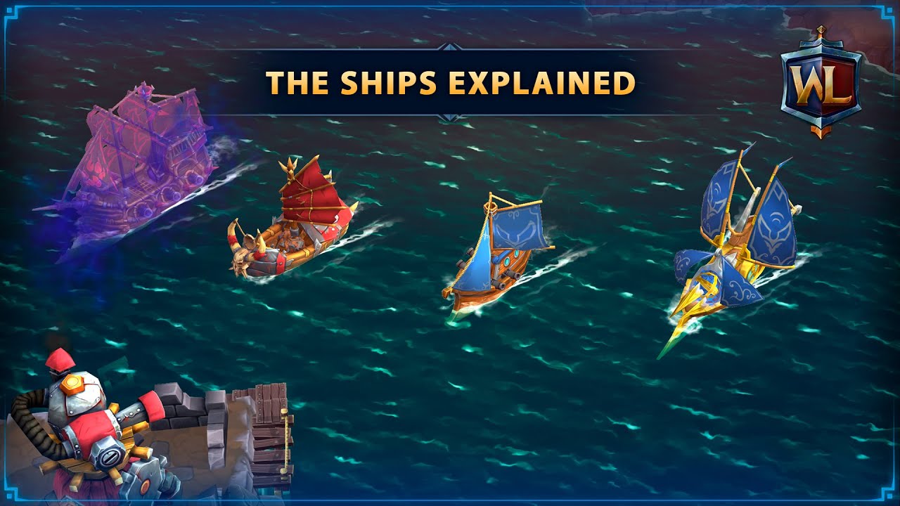 Guide: Features of the Ships ☆ WAR LEGENDS Mobile RTS - YouTube