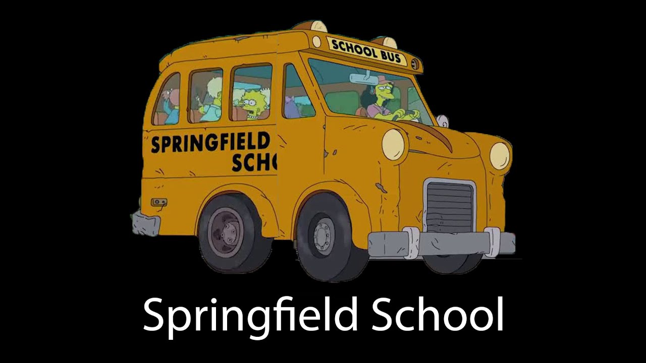 Hamburger meme but... it's Simpson's "Springfield Elementary School ...