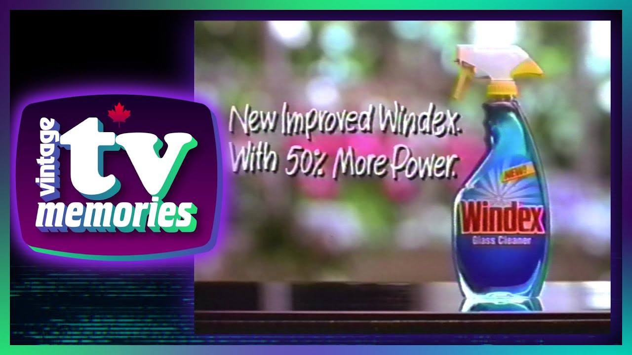 1994-08-11 - CFCF 12 - Windex glass cleaner commercial - YouTube