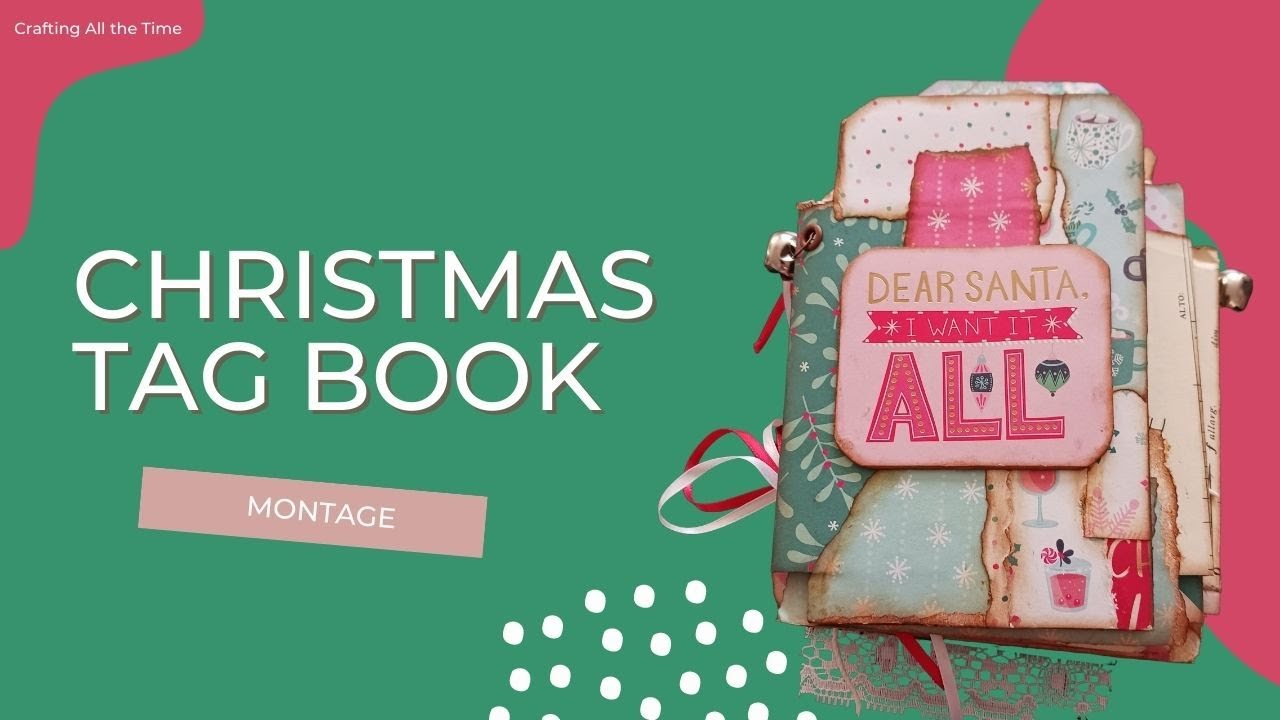 Super Short Christmas Tag Journal Montage - YouTube