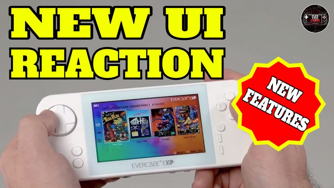 Evercade EXP User Interface Tour - New Features Revealed! - YouTube