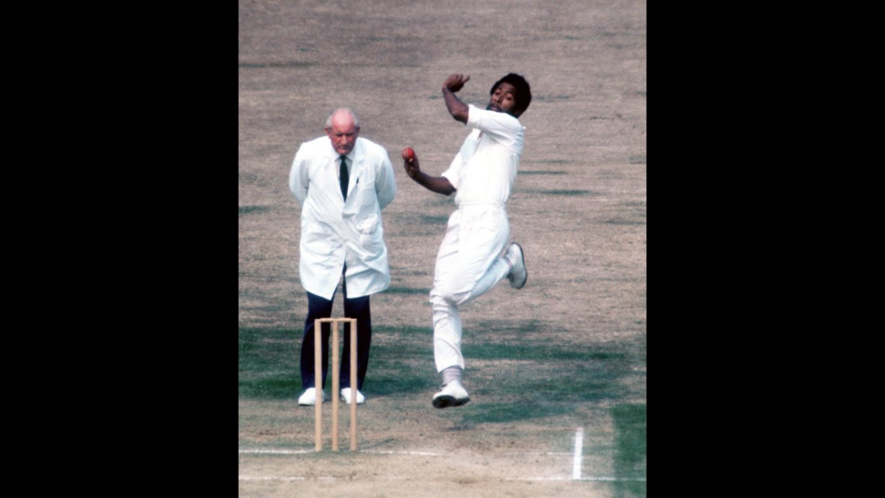 Andy Roberts ~ Amazing display of fearsome bowling & batting against ...