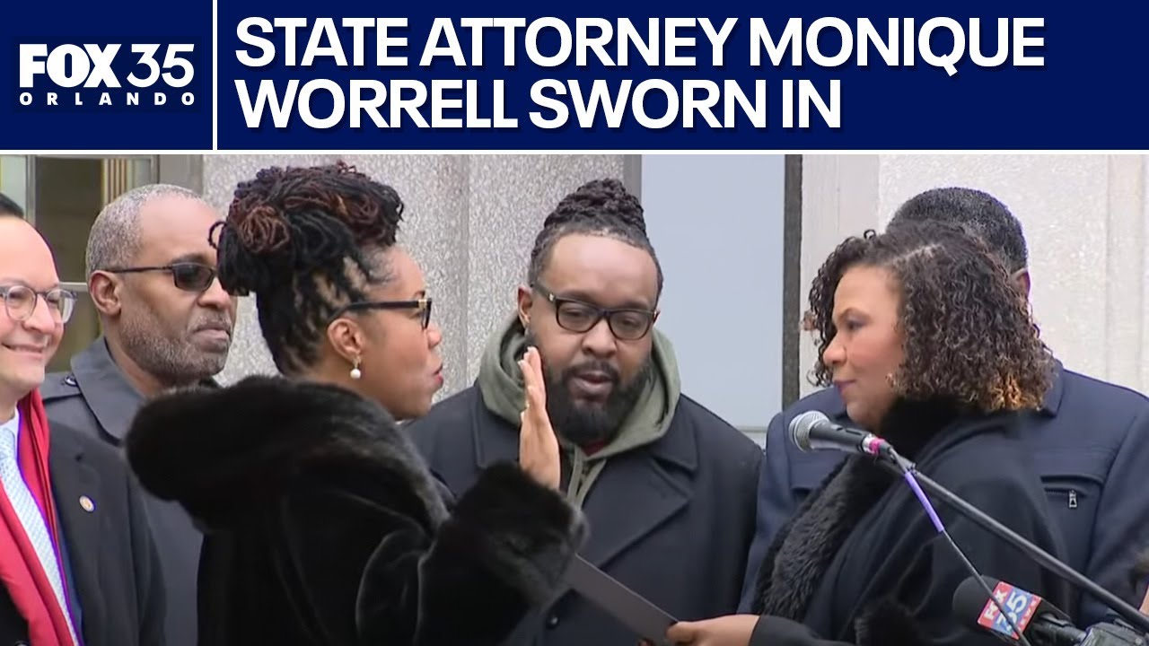 WATCH LIVE: Monique Worrell swearing-in ceremony - YouTube