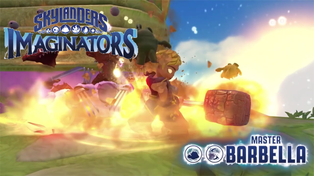 Skylanders Imaginators - Barbella Backstory - YouTube