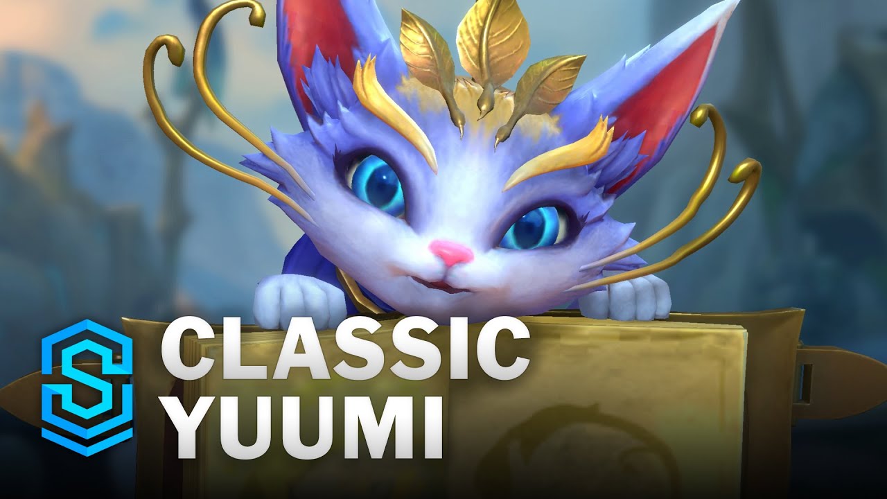 Classic Yuumi Wild Rift Skin Spotlight - YouTube