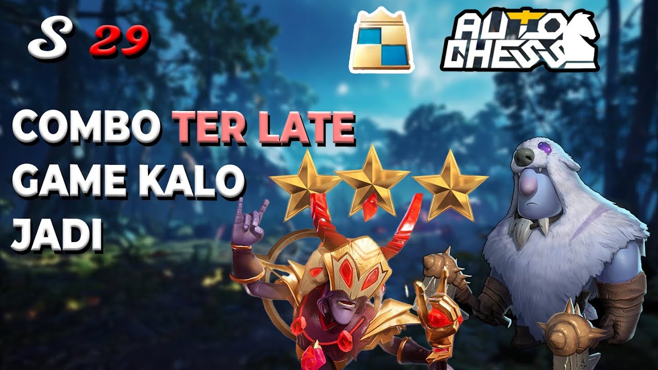 SALAM METAL B3 FEAT GLACIER ! AUTO CHESS INDONESIA - YouTube