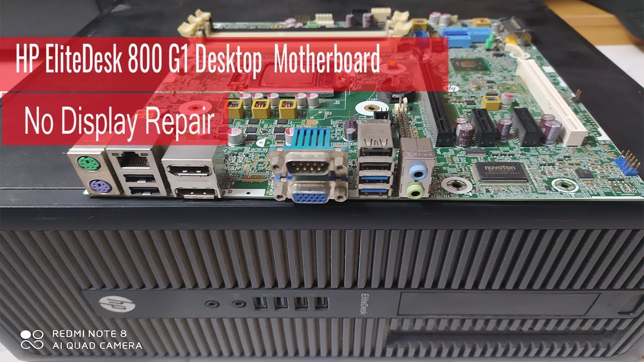 HP EliteDesk 800 G1 Desktop No display Repair - YouTube