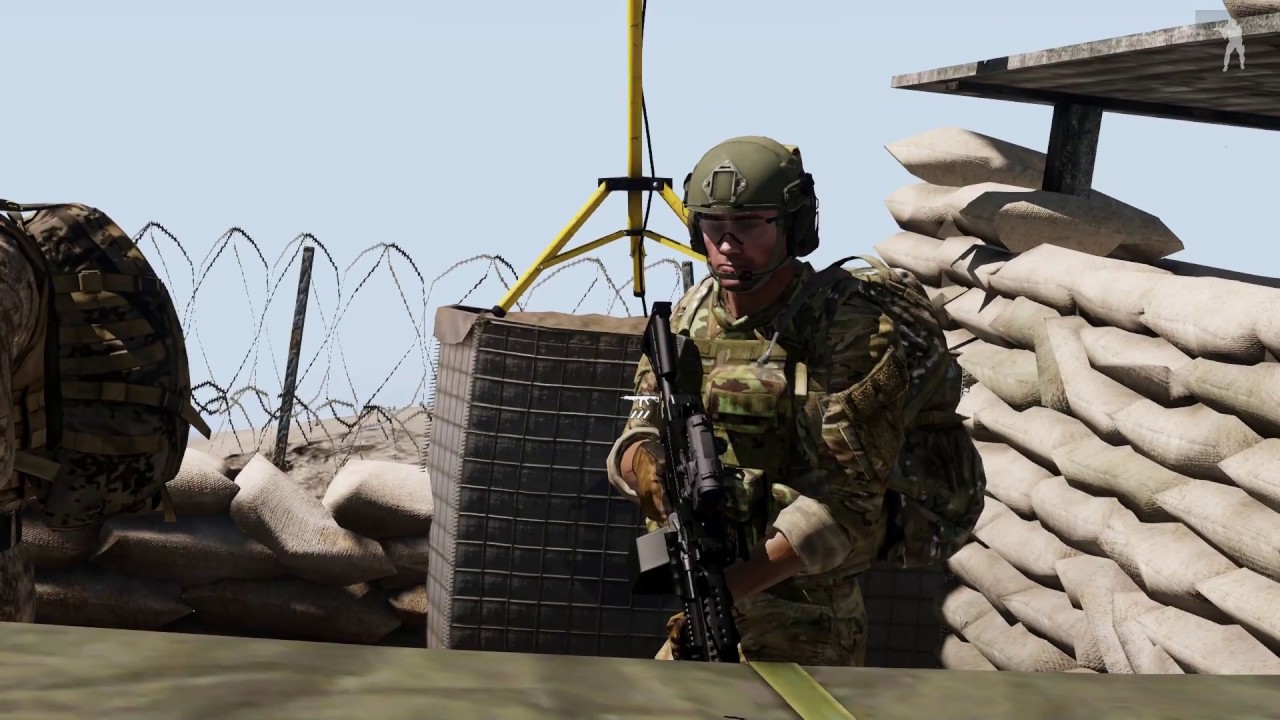 ArmA 3 WAR - Mission Prep at MARSOC Outpost - YouTube