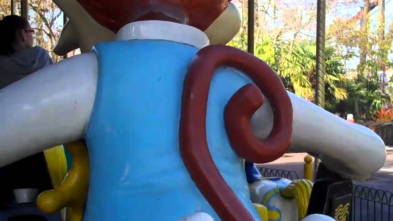 Chief Rangers Carousel - Thorpe Park - Onride - YouTube