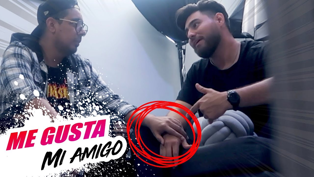 LE DIGO A MI AMIGO QUE ME GUSTA || BROMA AL COMPA ROSH - YouTube