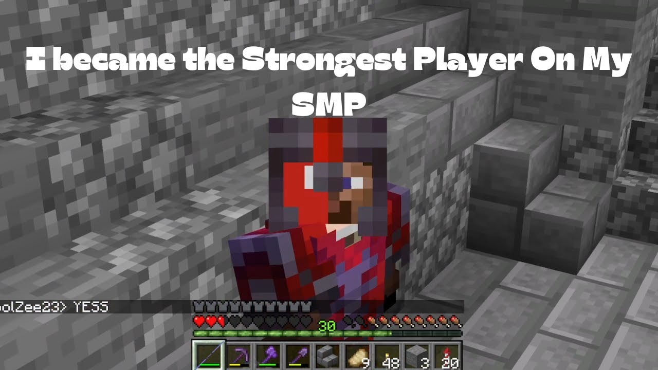 I became the strongest player on my SMP... Heres How - YouTube
