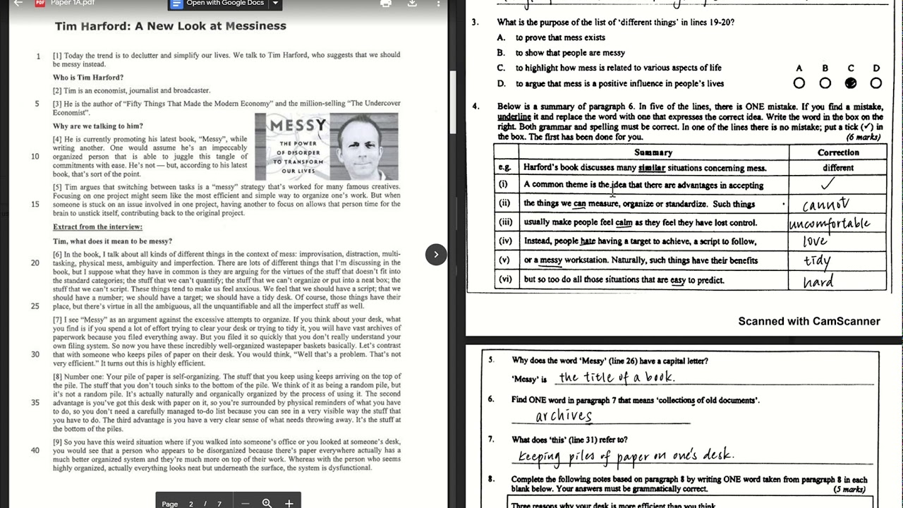 2019 DSE Eng Paper 1A Part 1 YouTube 2019-dse-eng-paper-1a-part-1-youtube