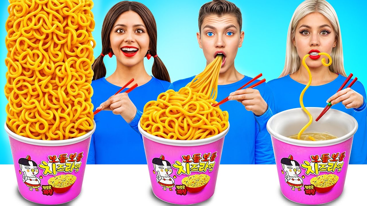 100 Layers of Food Challenge | Tasty Food Hacks & Funny Moments by X ...