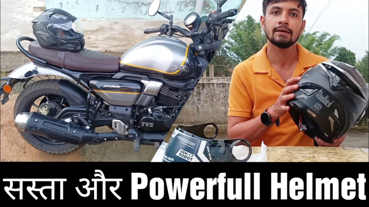 ISI Mark Helmet Unboxing | Steelbird Helmet For Long Drive. - YouTube