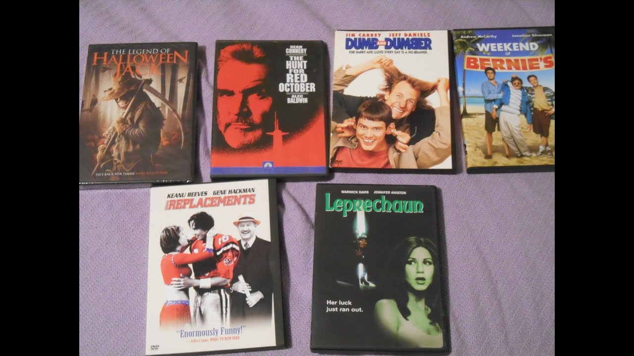 Movie/DVD Haul #15 | Tinman Collections - YouTube