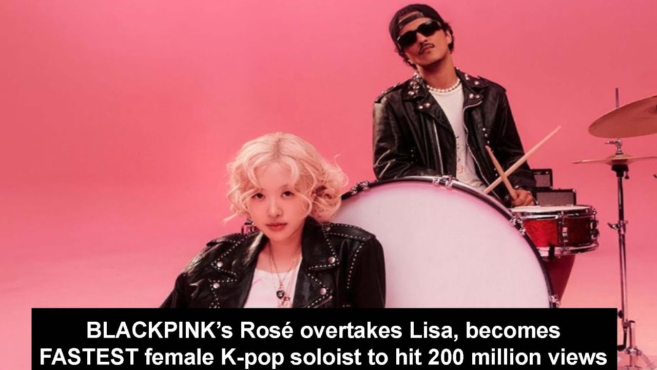 BLACKPINK’s Rosé overtakes Lisa, becomes FASTEST female K-pop soloist ...