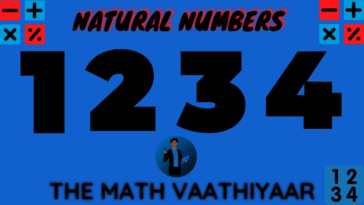 Natural Numbers || Definition, Examples, Facts || The Math Vaathiyaar