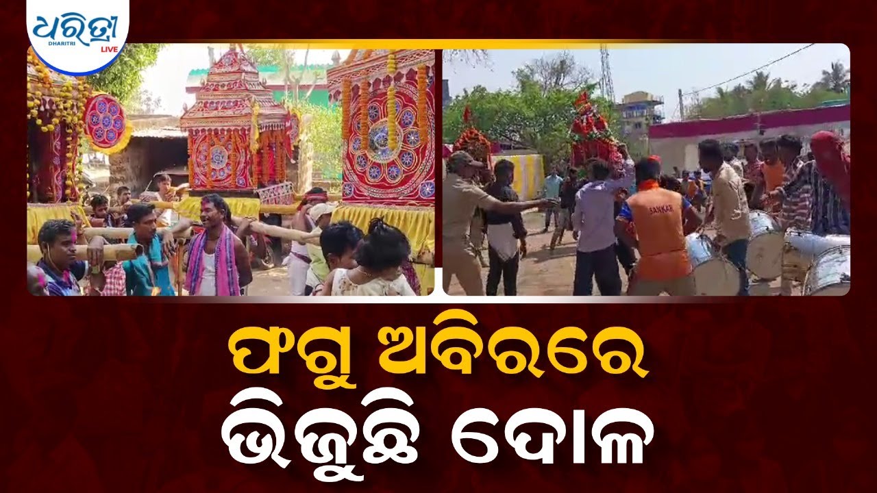 ଦୋଳ ପର୍ବରେ କମ୍ପୁଛି ଓଡ଼ିଶା | Dola Parba | Dharitri Odia News - YouTube