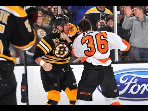 HOCKEY FIGHTS: Shawn Thornton vs. Zac Rinaldo - YouTube