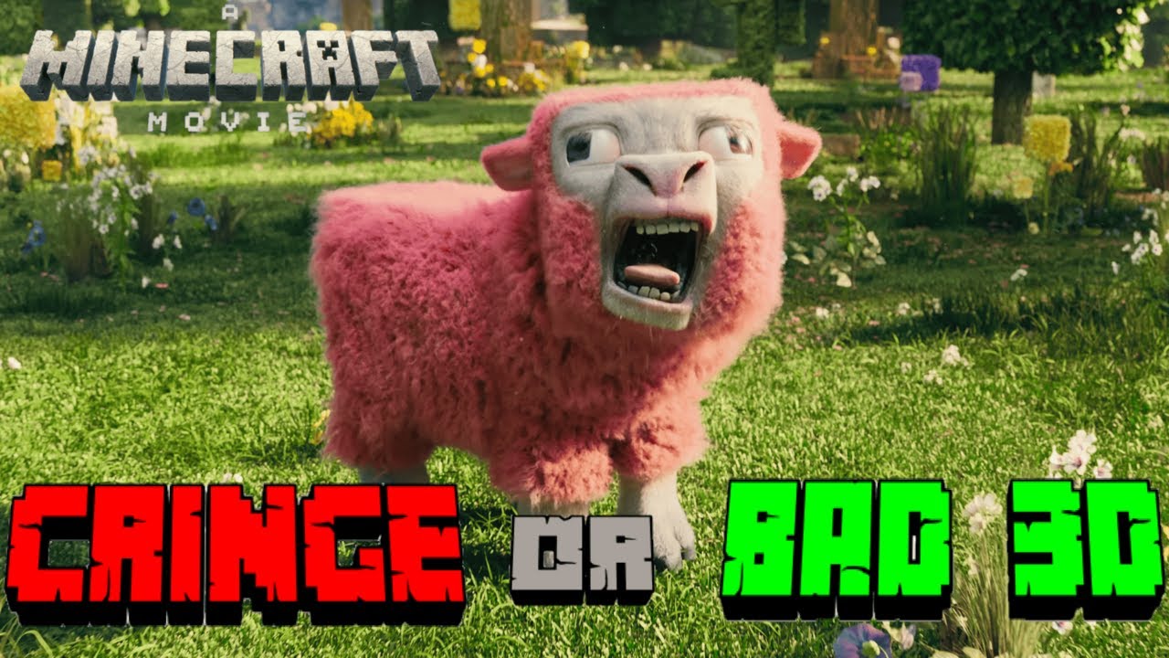 Minecraft Movie Trailer but only CRINGE or BAD 3D - YouTube