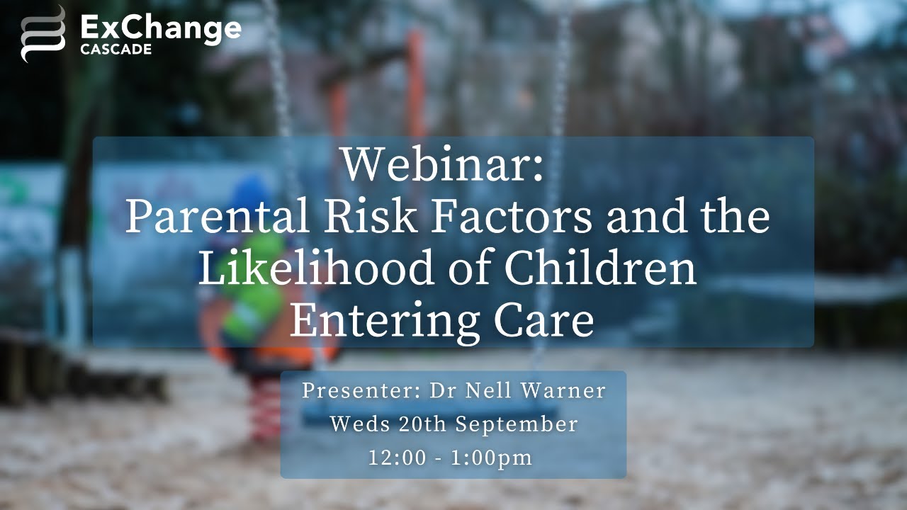 Parental Risk Factors and Likelihood of Children Entering Care ...